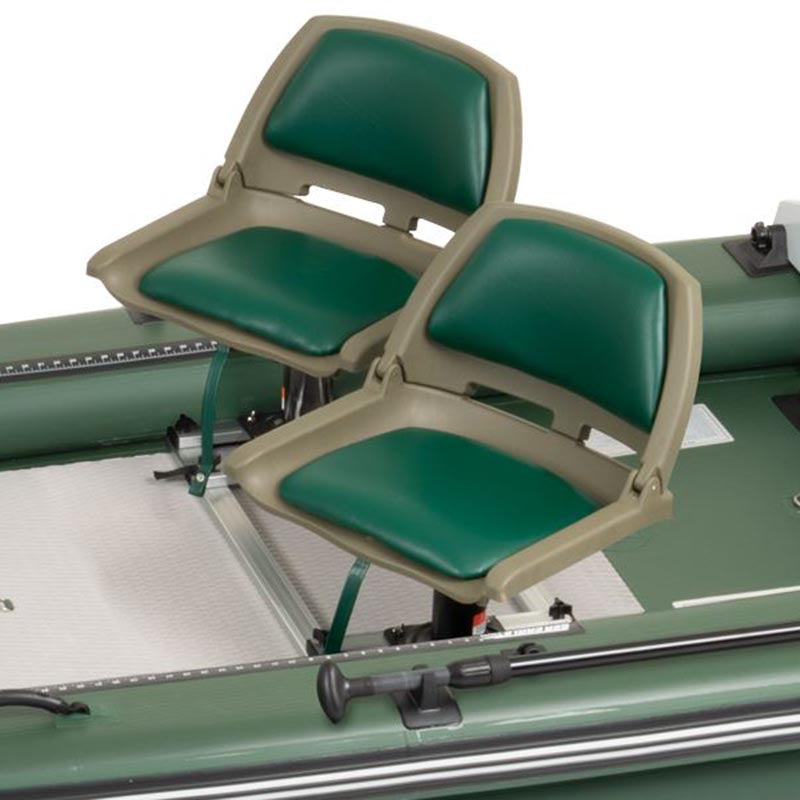Sea Eagle Tandem Green Locking Swivel Seats w/ 7" Pedestals — Can't ...